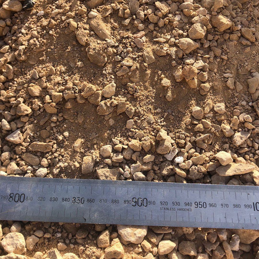 Fingal Gardens sand and soil